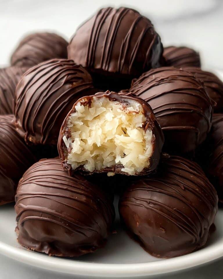 Coconut Bon Bons: Decadent Chocolate Coconut Balls Recipe