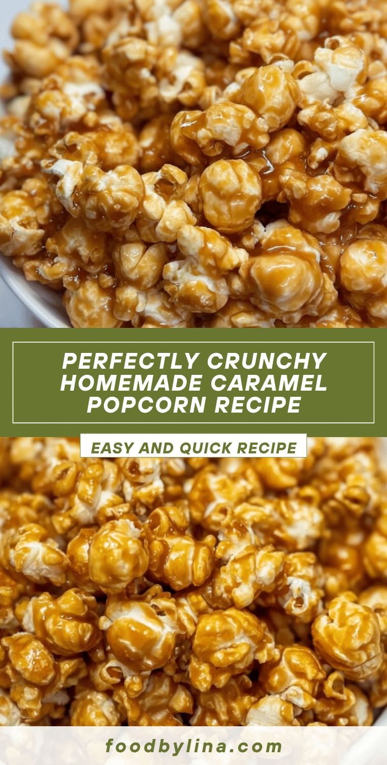Homemade Caramel Popcorn: Easy, Crunchy & Delicious Snack