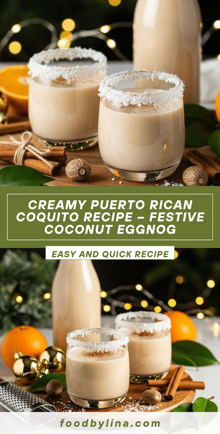 Best Coquito Puerto Rican Coconut Eggnog Recipe