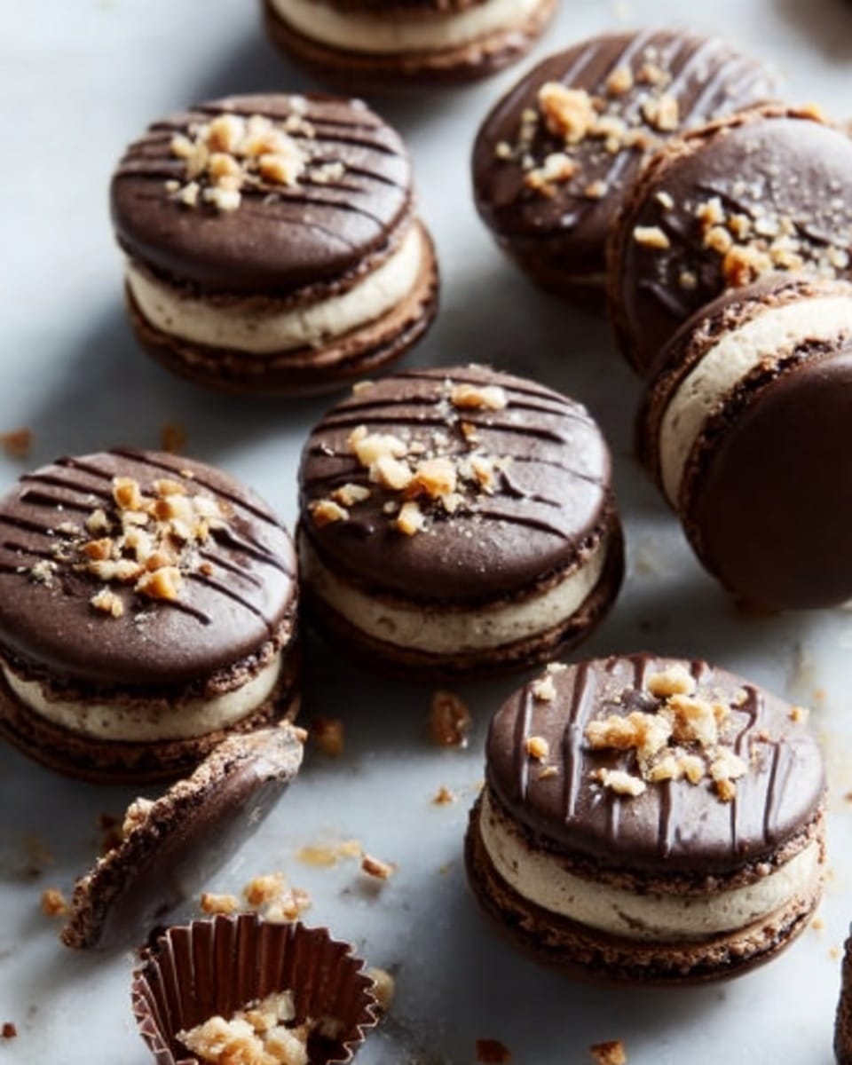 Chocolate Peanut Butter Macarons: Irresistible Gourmet Treat