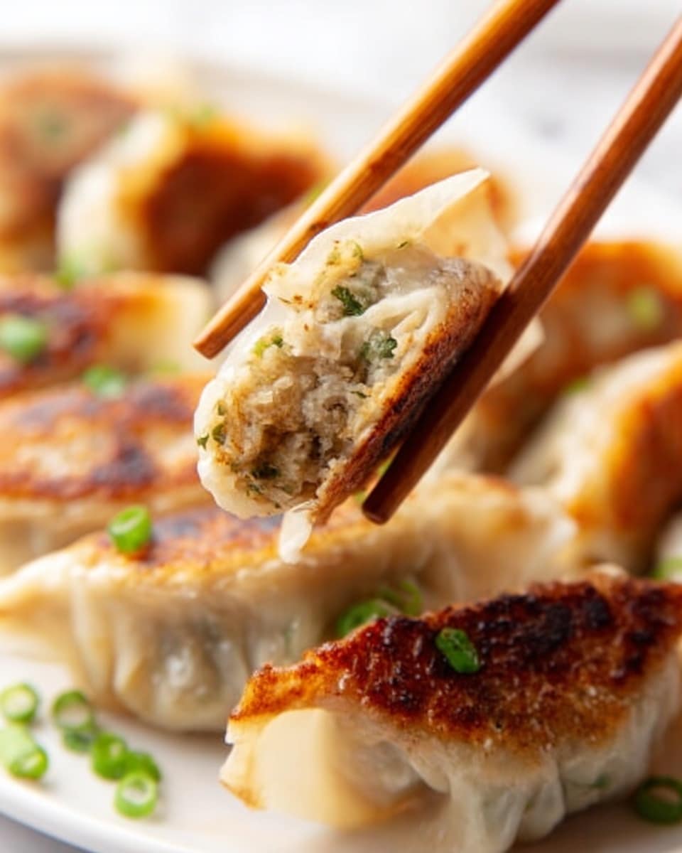 Rice Paper Dumplings with Crispy Filling & Dipping Sauce
