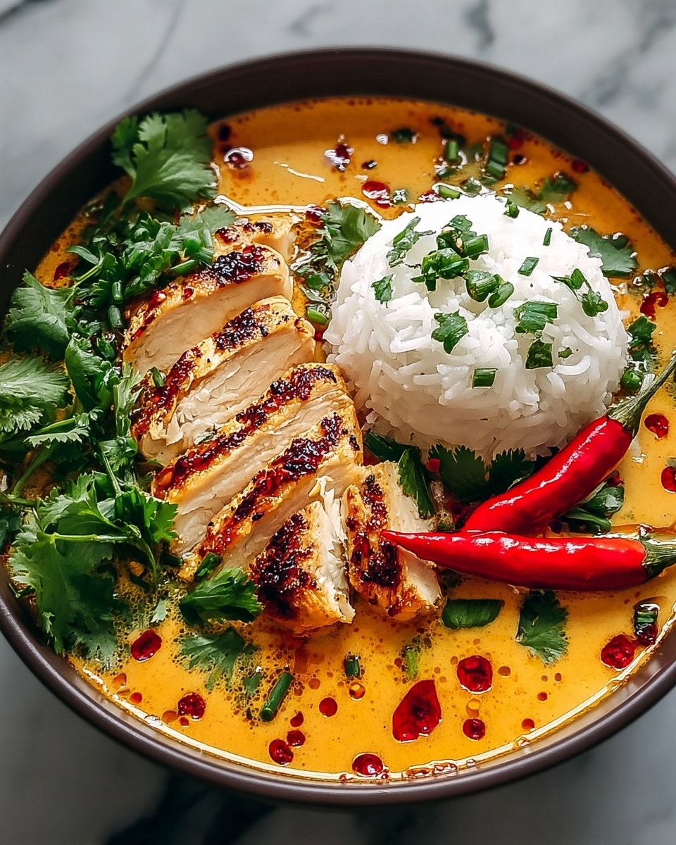 Creamy Thai Red Curry Chicken Bowls for Easy Weeknight Dinner